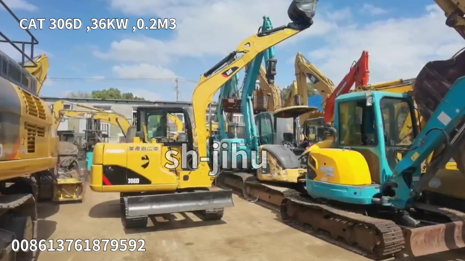Mini Caterpillar 306d Excavator Digger Machine Price Used Cat 306d Excavator Second Hand ...