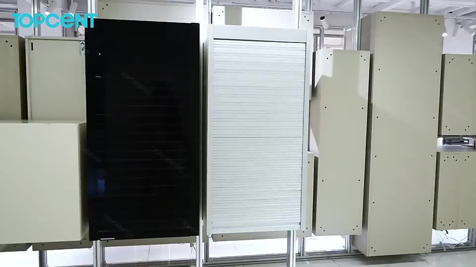 Topcent Commercial Kitchen Cabinet Roller Shutter Furniture Built-in ...