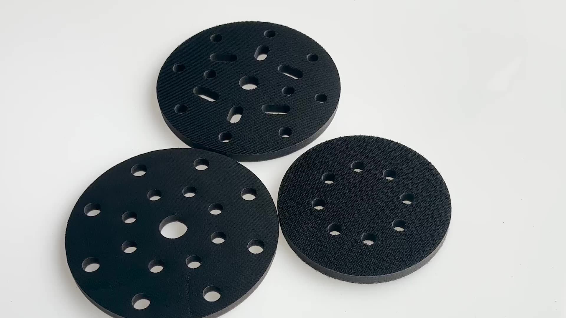 6 Inch Foam Interface Pad Hook And Loop Abrasive Tools For Mental ...