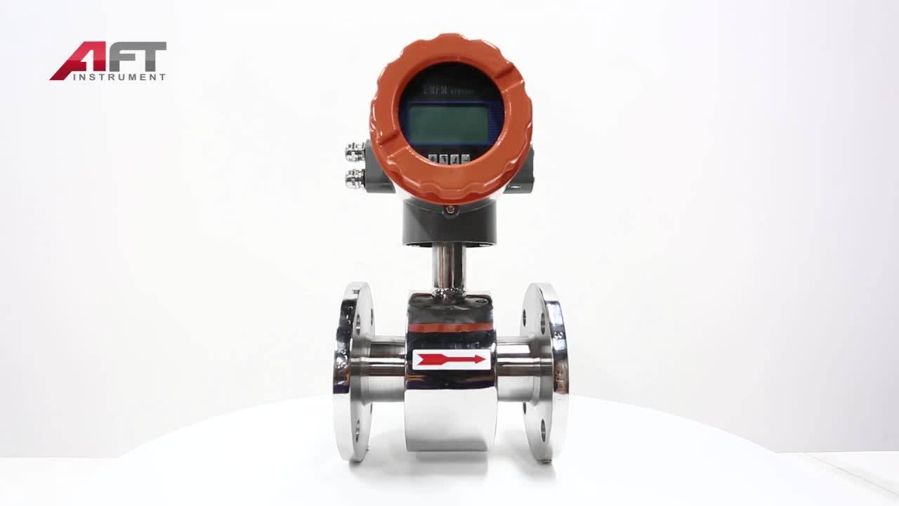 220v Electromagnetic Flowmeter Liquid Flow Indicator Meter - Buy 0.5% ...