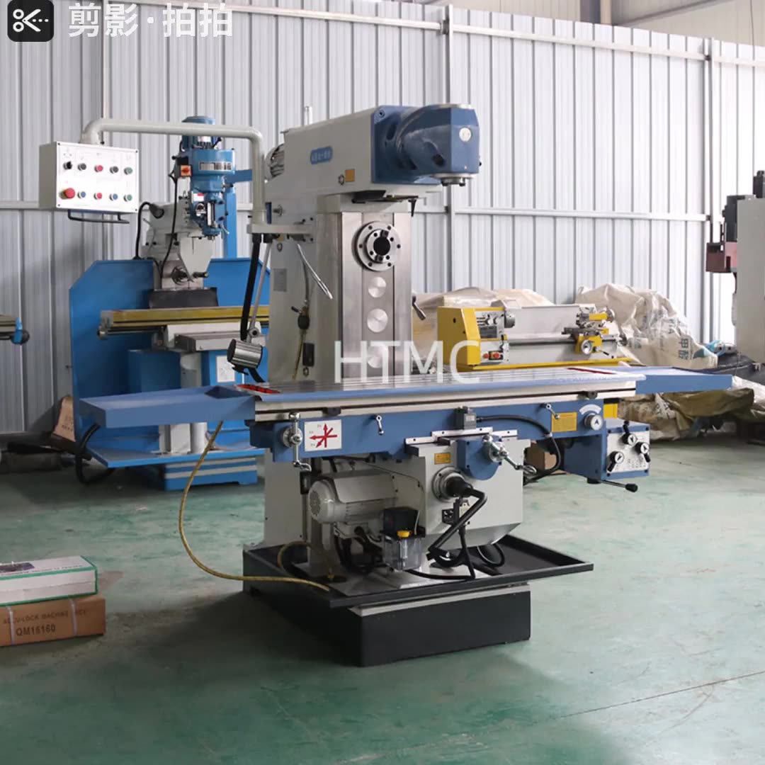 Vertical And Horizontal Dual-purpose Lifting Table Milling Machine Xl6436 Universal Rotary Head ...