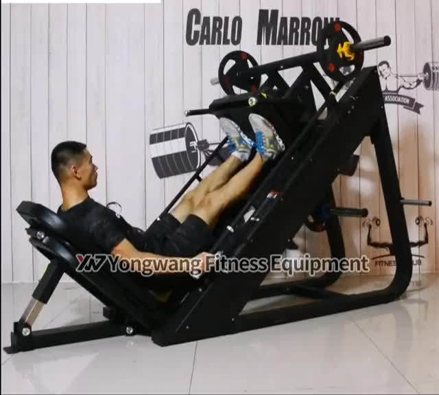 Kommerzielle Fitness Geräte Bein Presse & Hack Slide Maschine - Buy ...