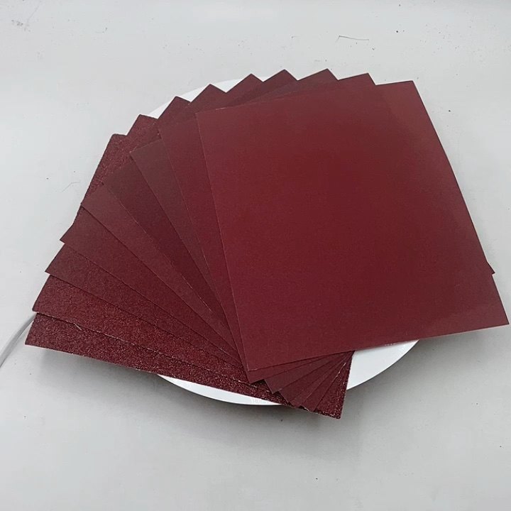 Aluminum Oxide Sandpaper Sheet For Polishing 230 Mm 40 Grit Sanding ...