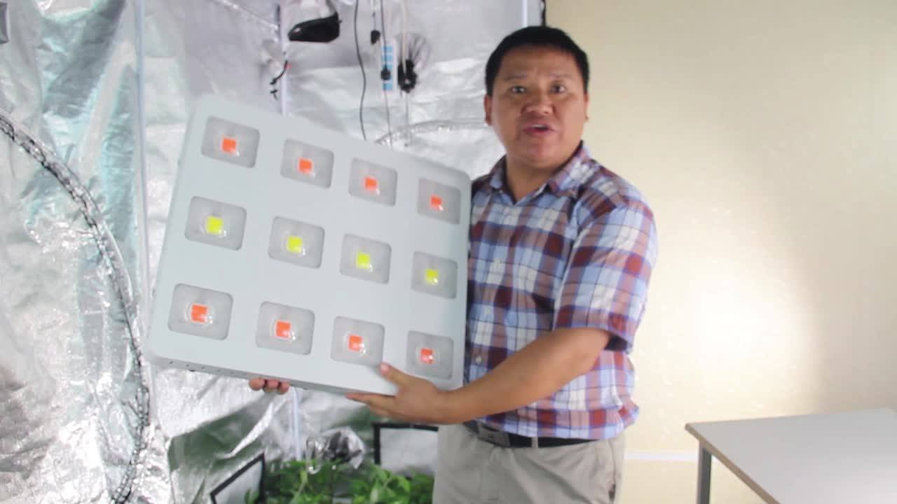 Ce&rohs Listed High Lumens 1200w Led Grow Light For Microgreens ...