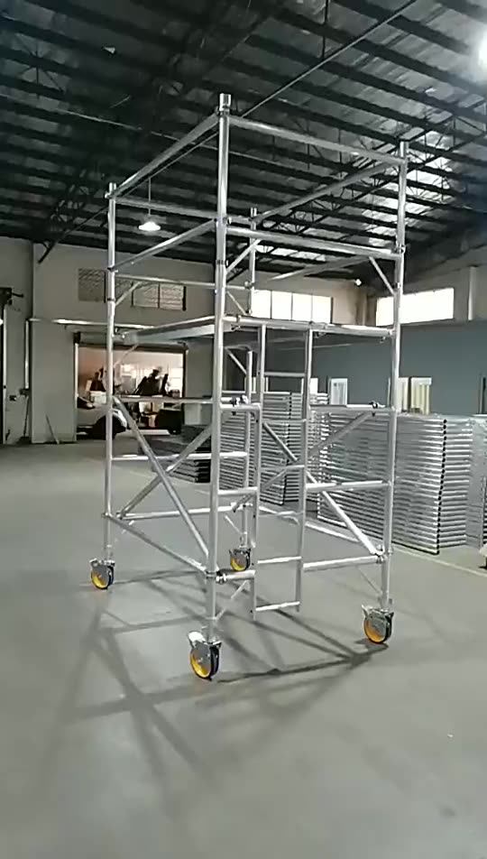 Aluminium Mobile Towers Scaffold Layher Complete System 6m Andamio ...