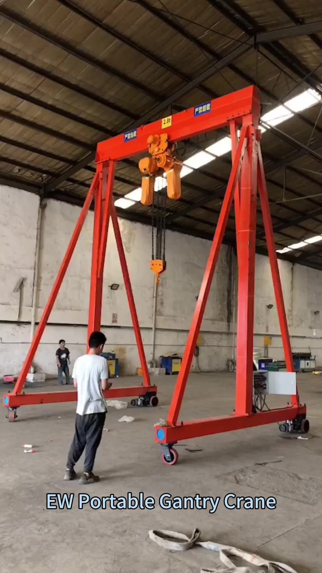 Folding Adjustable Height And Span Aluminum Manual Portable Gantry ...