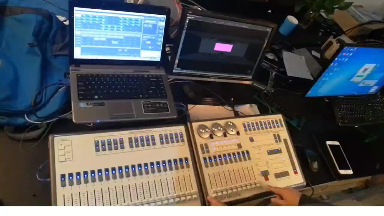 Titan Pro Stage Light Controller Dmx 512 Lighting Consoles Titan Mobile ...