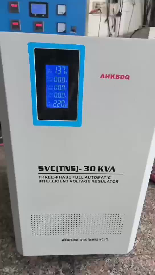 Three Phase Power 220v Voltage Regulator 30kva 380v 440v 25kva 40kva ...