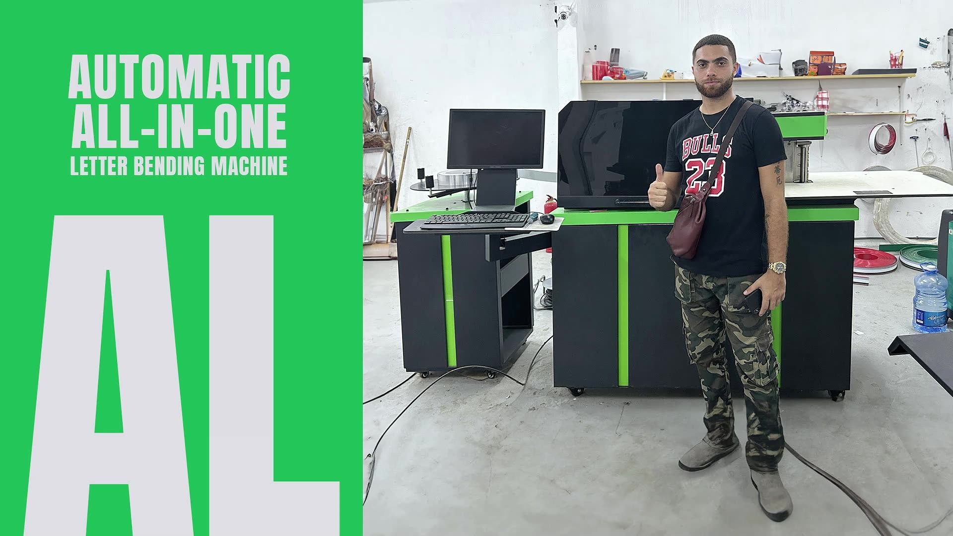 Automatic 3d Cnc Led Metal/aluminum Sign/stainless Steel Profile ...