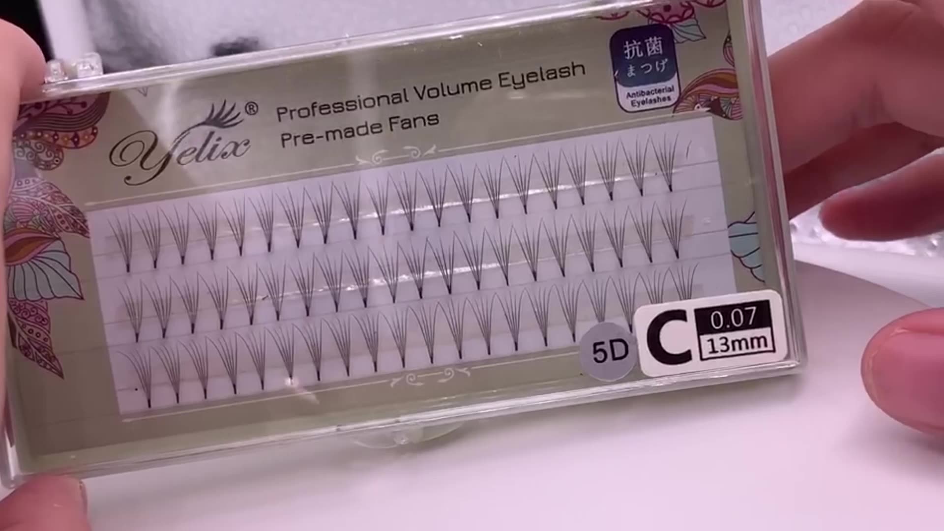 Yelix Pointy Base Premade Fans Bulk Loose Pre Made Fan 3d 4d 5d 6d 7d ...