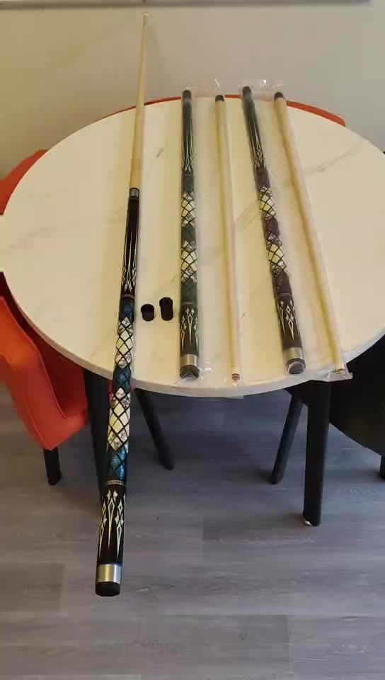 High Quality Professional 8 Ball 9 Ball Billiard Pool Cue Stick 12mm 12 ...