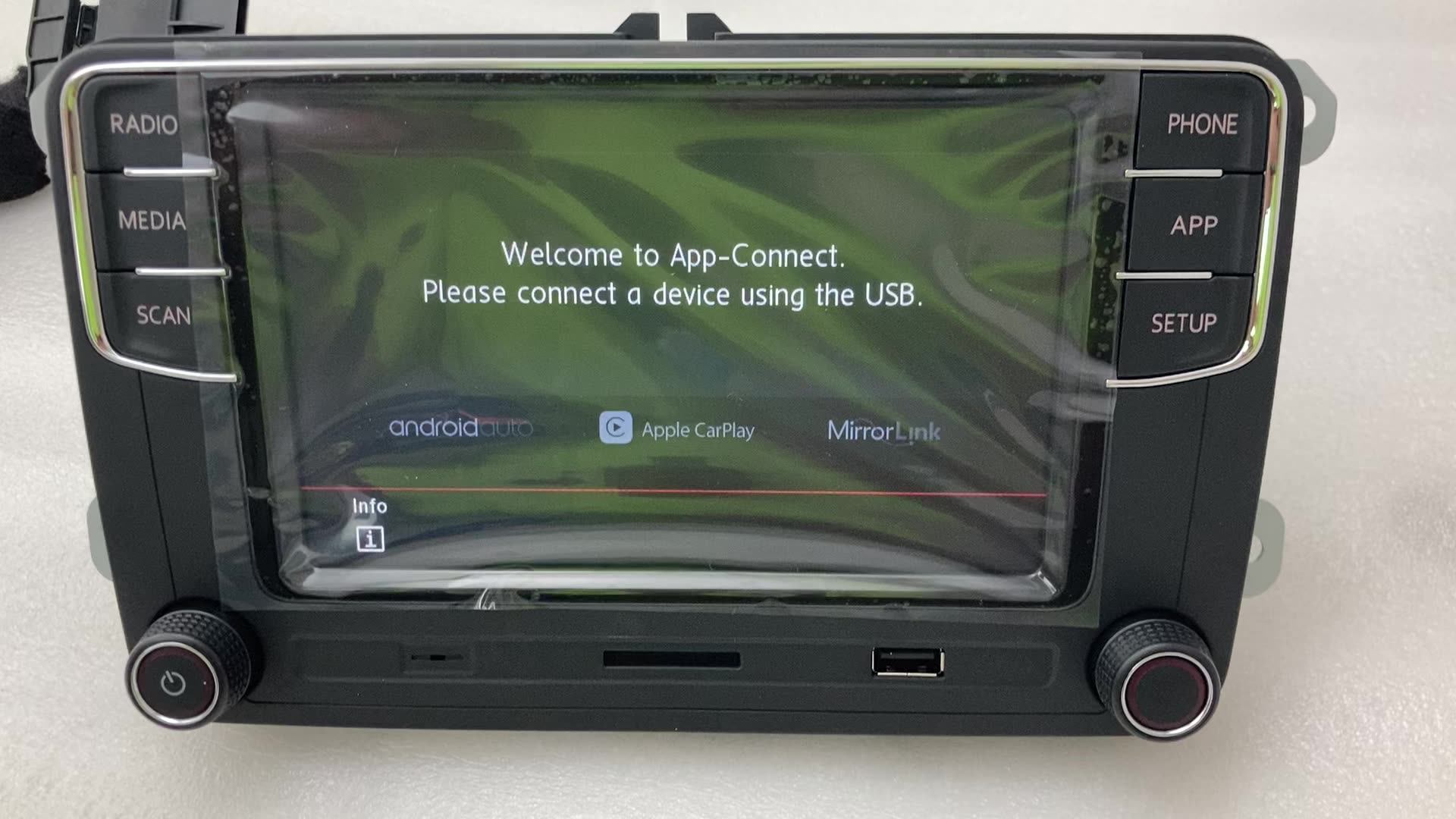 Carplay Rcd360 Rcd 360 Mib Auto Radio Mirrorlink 6rd 035 187b With ...