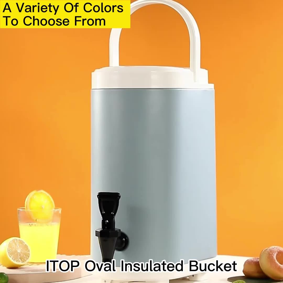 Wholesale Large Capacity Bubble Tea Insulation Barrels Stainless Steel ...