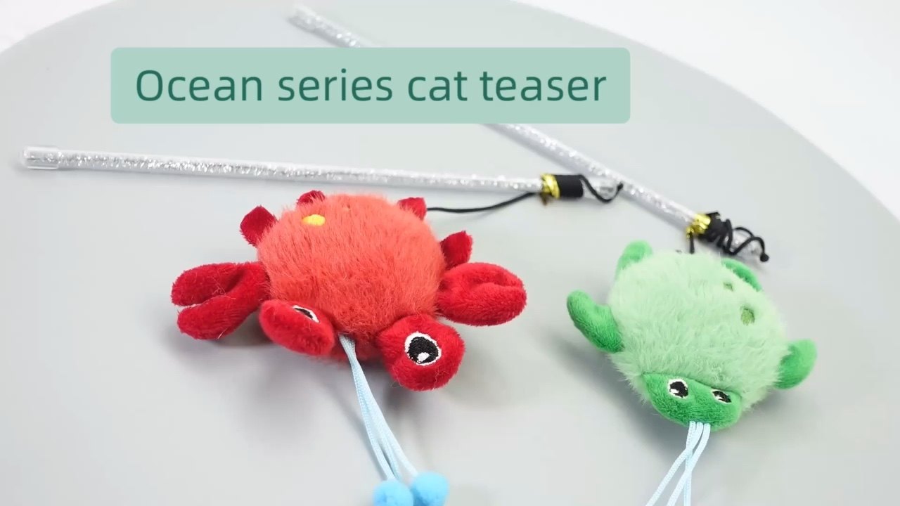 Custom Pet Items Cat Interactive Toy Soft Plush Catnip Stuffed Cute Red ...