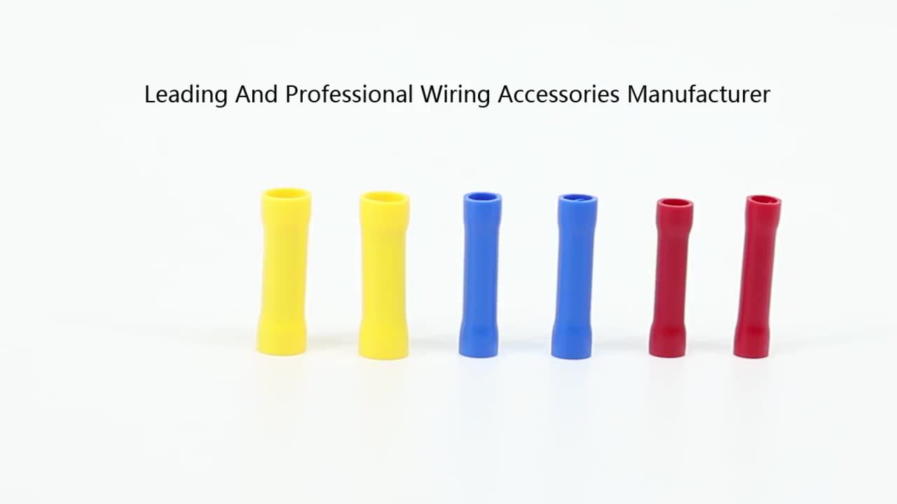 Pvc Red Blue Black Yellow Ring Terminal Ring Connector Electrical Crimp ...