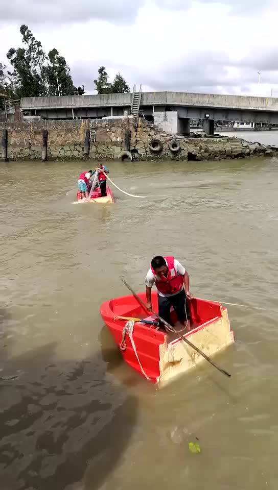 Ce Wholesale Factory Hard Plastic Rescue Boat Flood Fighting Durable ...