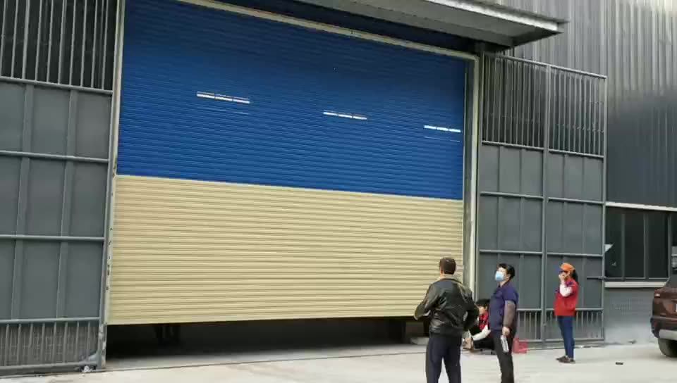 Steel Aluminum Metal Warehouse Automatic Overhead Rolling Roll Up Roll ...