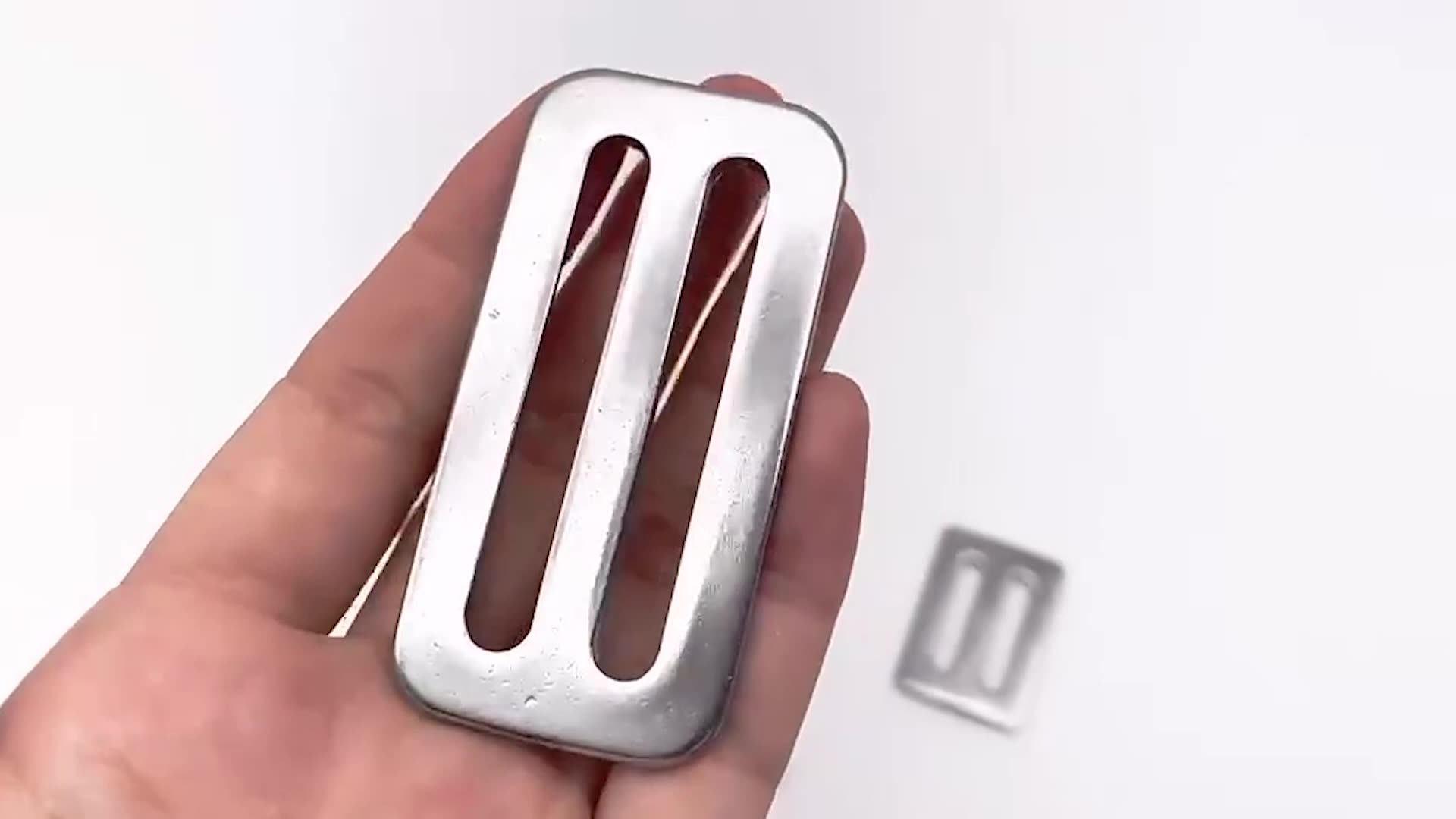 304 Slider Webbing Strap Tri Glide Buckles Zinc Alloy Tri-glide Buttons Fasteners Tri Glide ...