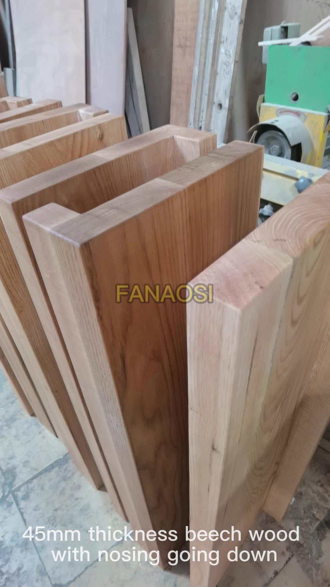 Modern Oak Wood Steps Double Steel Plate Stringer Stairs For Home - Buy ...