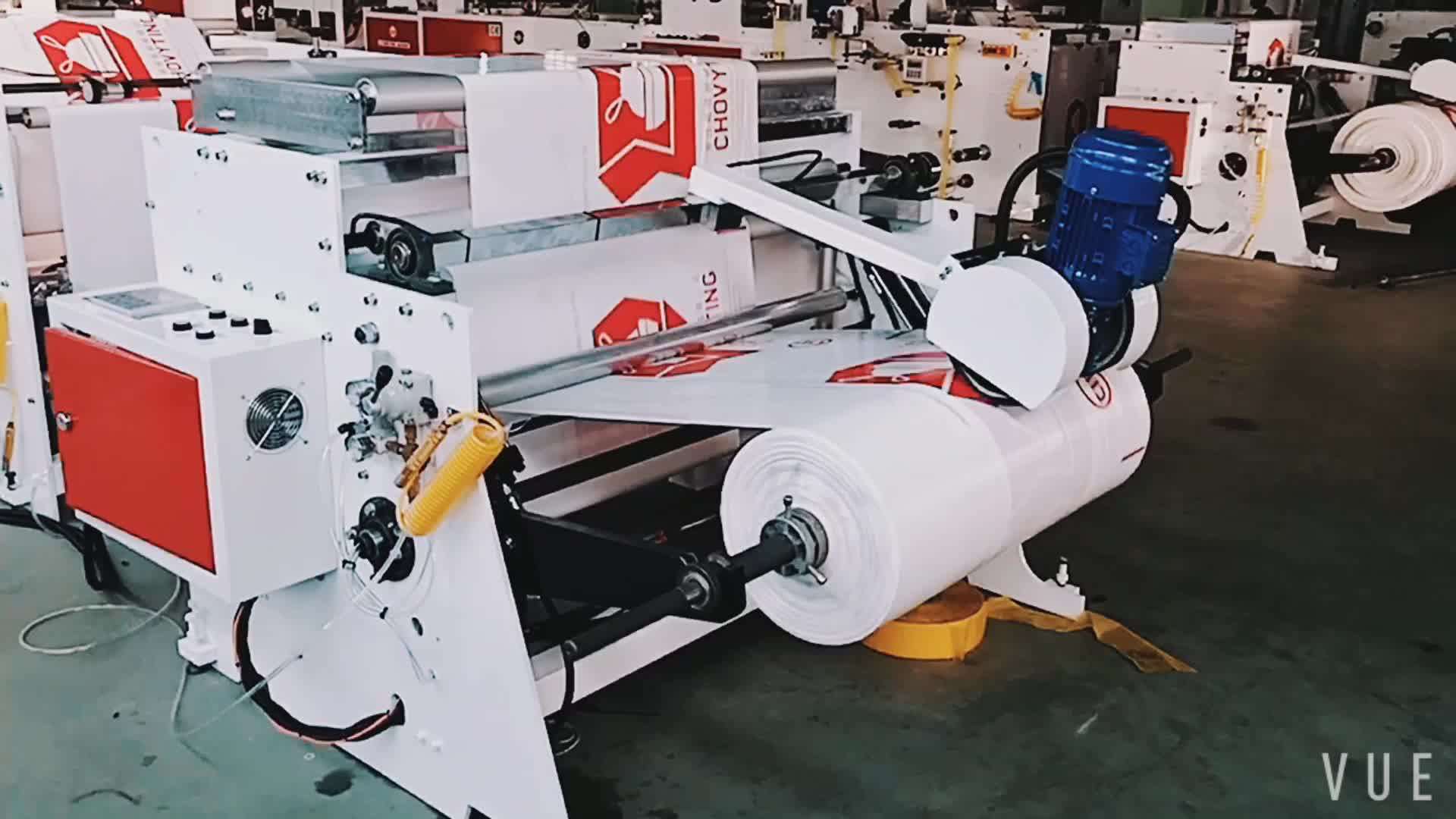 Cw-1000pg+or Fully Automatic Draw Tape Garbage Bag Making Machine For ...