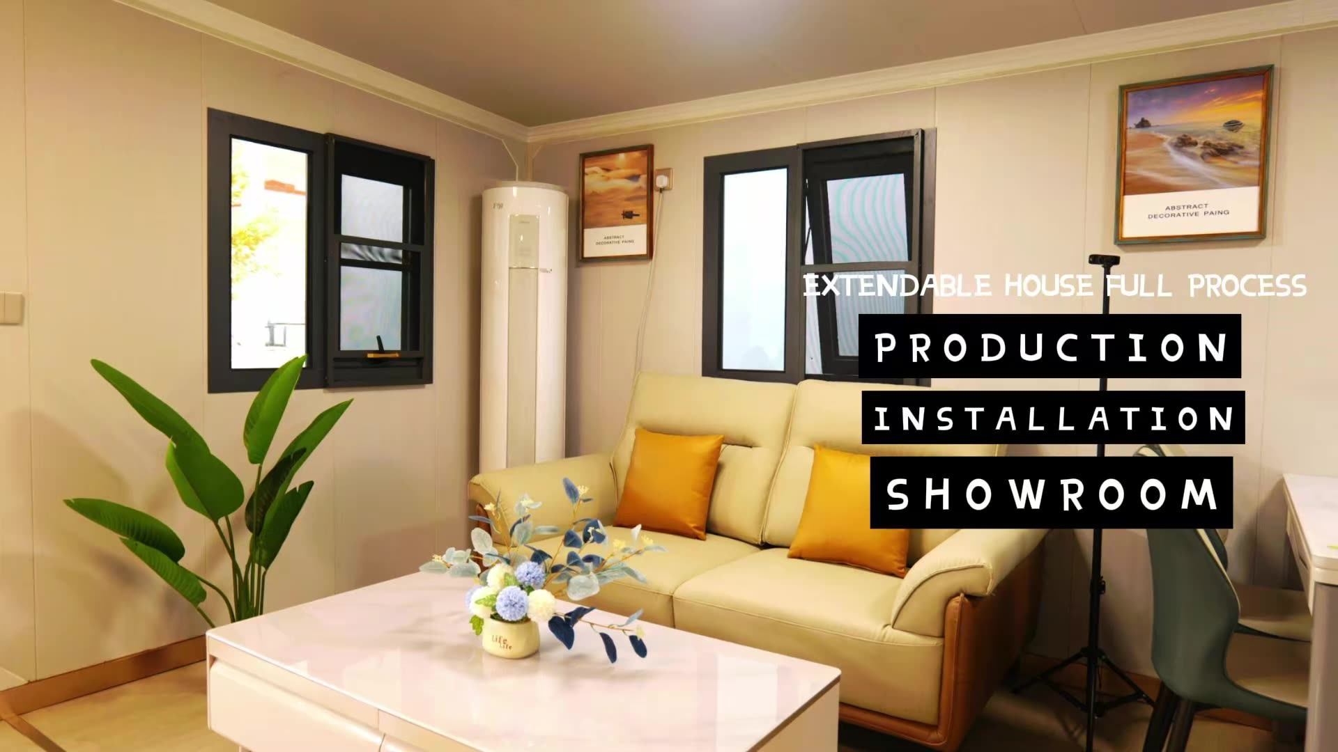 Sh 40ft 20ft Easy Folding Boxable Houses Expandable Container Bungalow ...