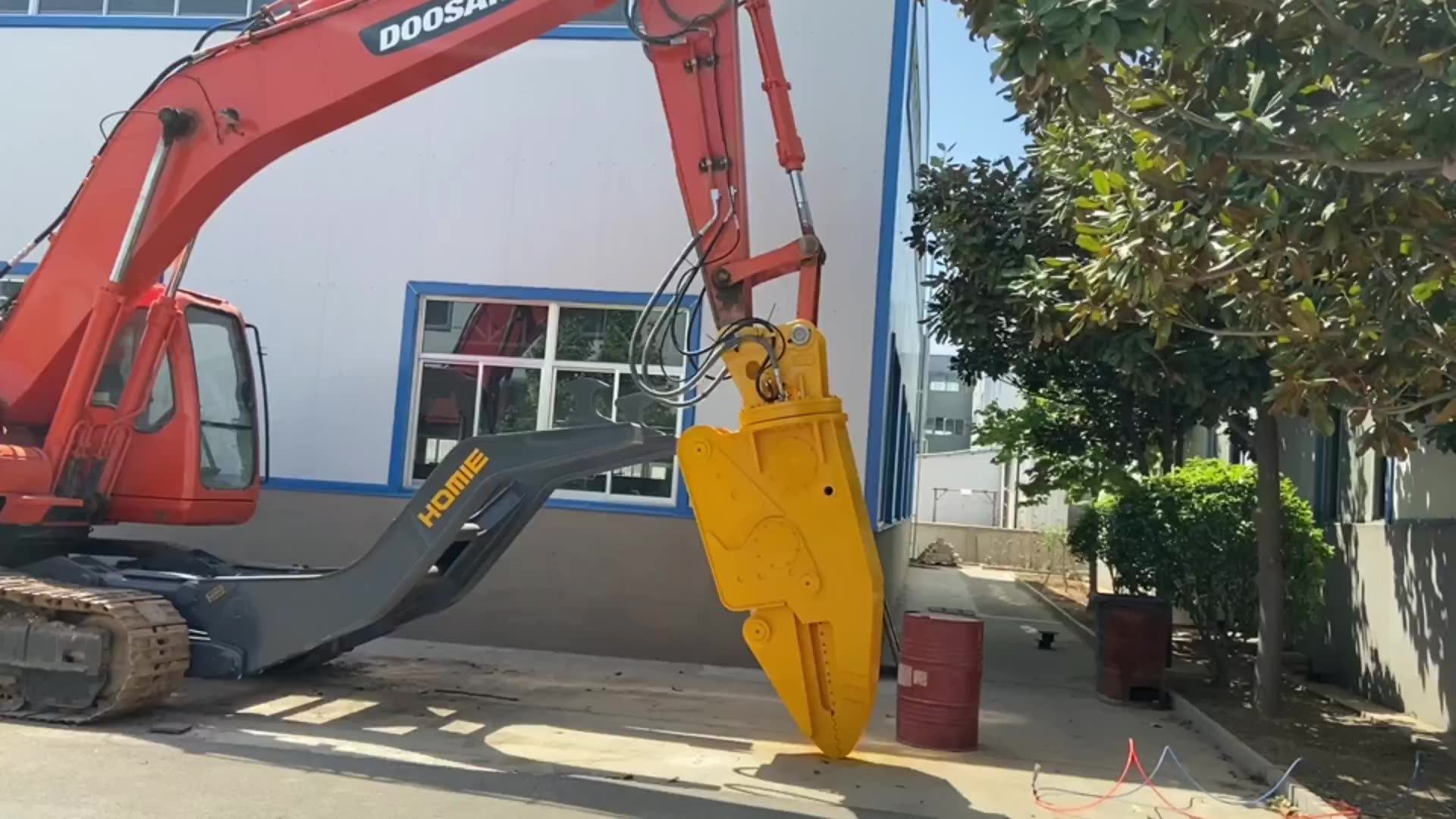 Homie Hydraulic Car Shear Scrap Auto Cutting Shear Car Dismantle ...