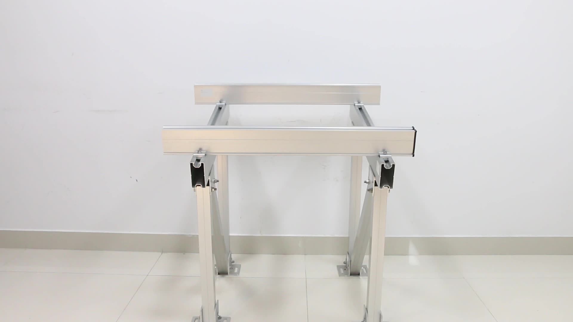 Ground Style Solar Panel Mounting Stand Called Stand Galvanized Steel ...