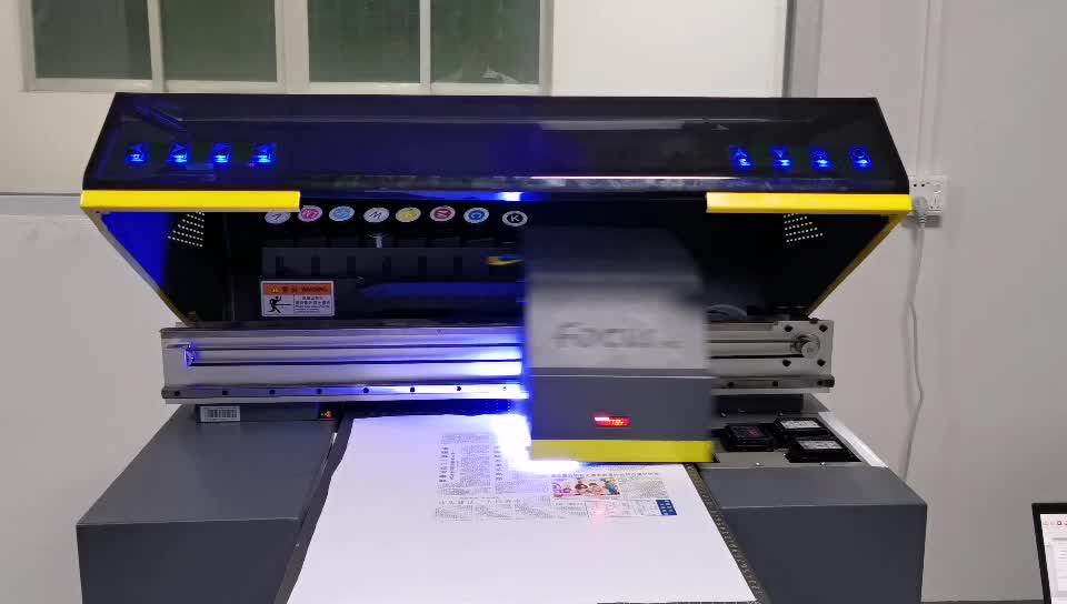 Uv Inkjet Digital A1a2 Size Uv Flatbed Printer Leather Printing Machine ...