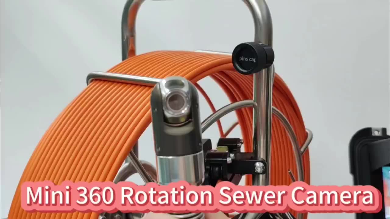 Vicam Full Hd Mini 33mm Pan And Tilt Drain Plumbing Inspection Camera ...