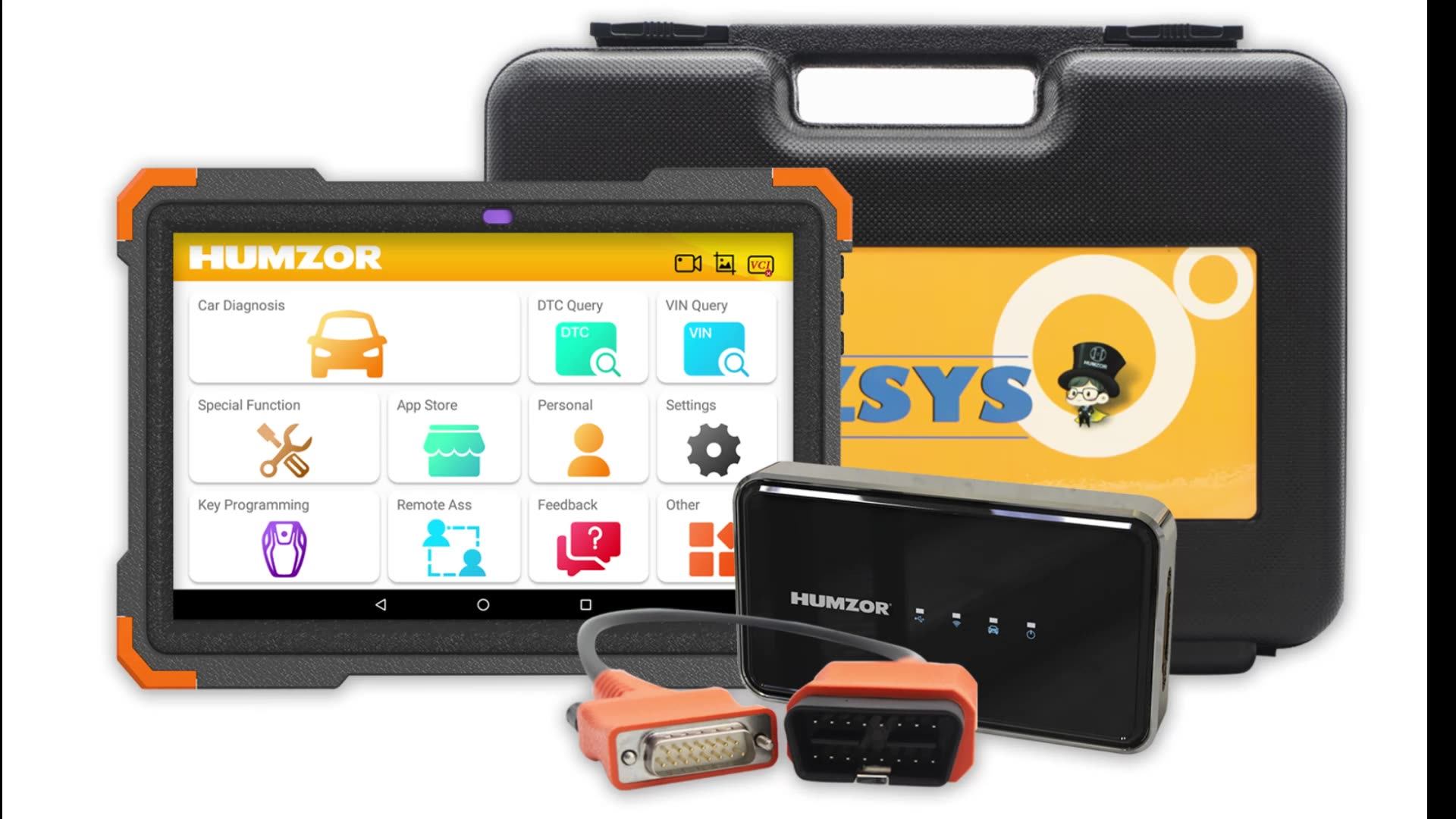 Original Humzor Ns366s Obd Scanner Software Lifetime Free Upgrade Car ...