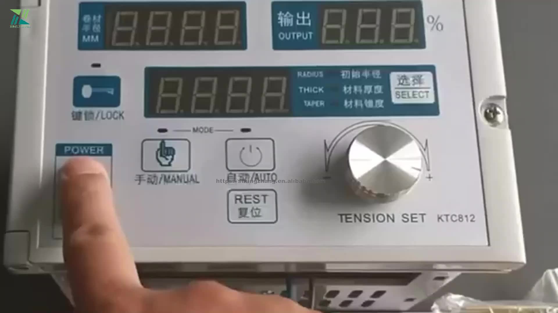 Ktc812 Tension Controller Taper Adjustment Semi-automatic Manual ...
