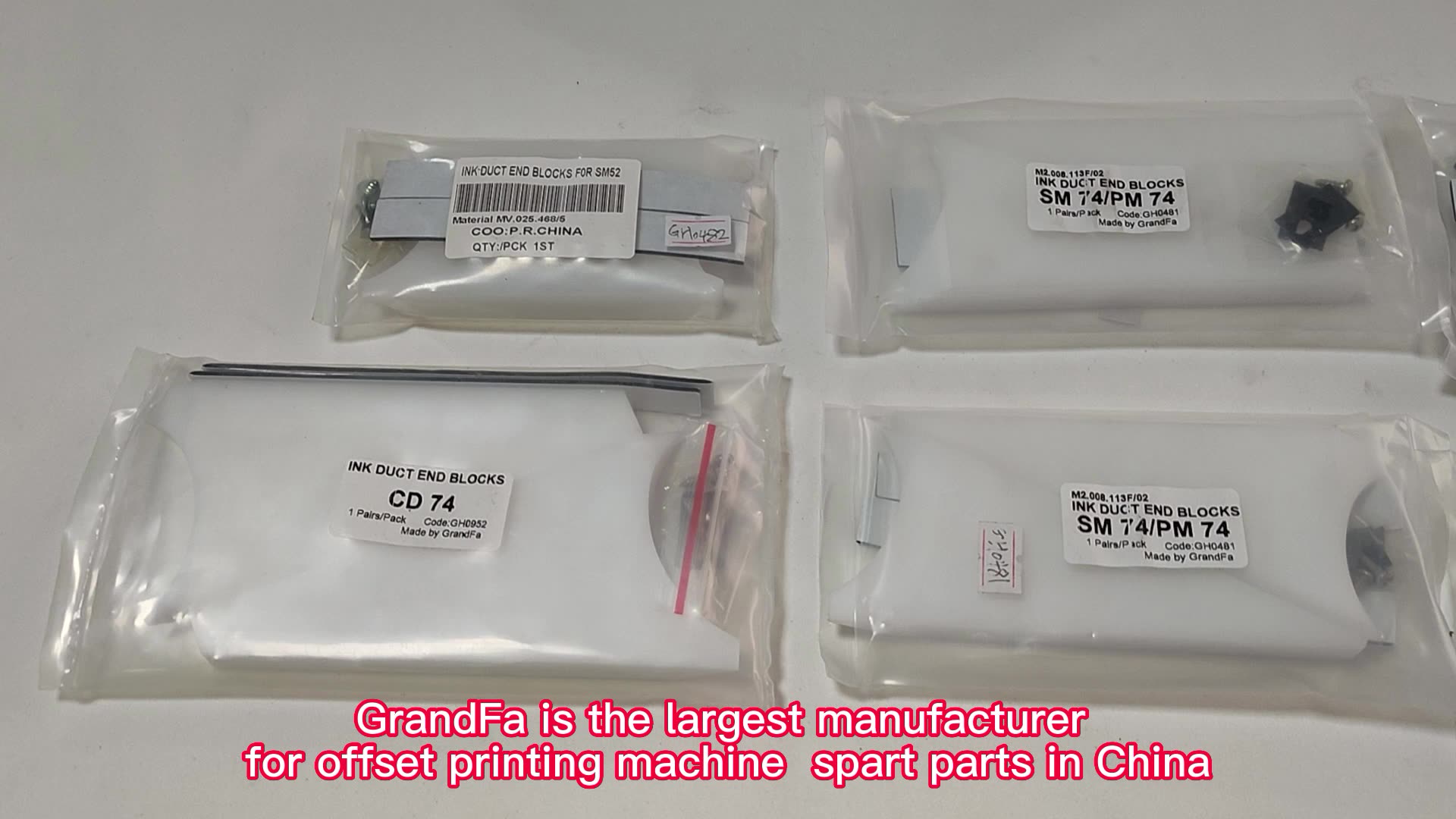 Gto52 Sm52 Sm74 Pm74 Cd74 Sm102 Mo M2.008.113f Mv.025.468 43.008.021/02 Ink Duct End Block - Buy ...