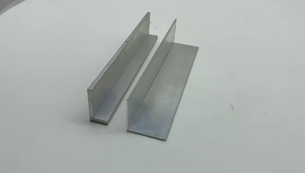 Factory Supply Extruded Aluminium Angle Frame Profiles Right Angle ...