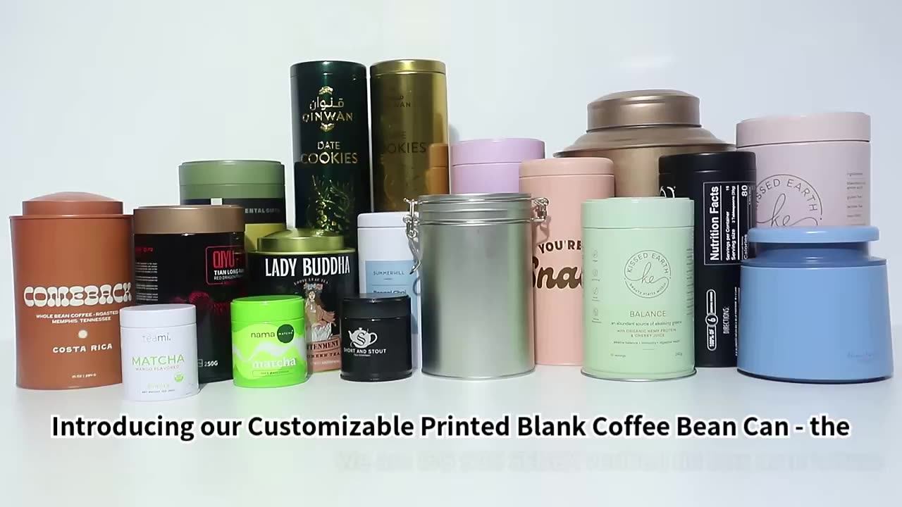 New Custom Logo Japanese Stackable Tea Packaging Tins Container Inner ...