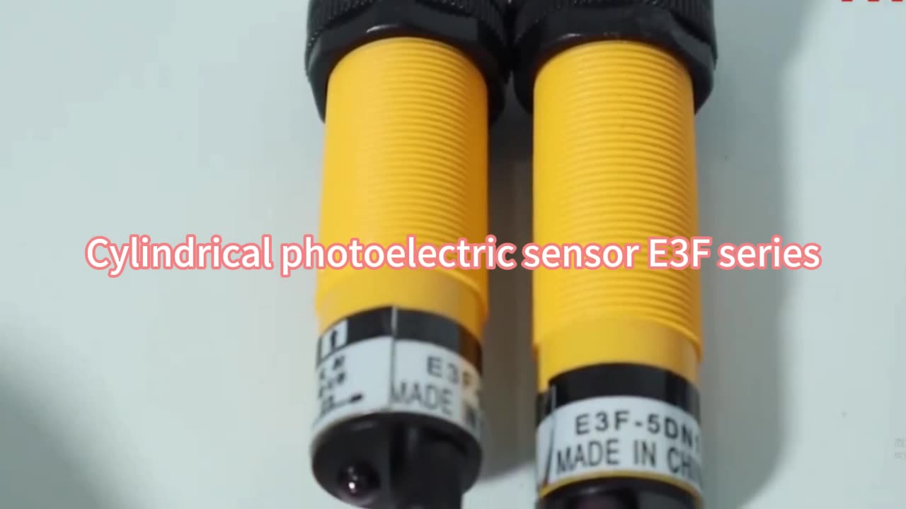 E3f Series Cylindrical Shape Ip67 Npn Pnp No Nc Metal M18 Diffuse Reflection Photoelectric ...