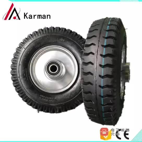 Square Pattern 4.00-8 4.80-8 Wheelbarrow Tires / Wheelbarrow Wheels ...