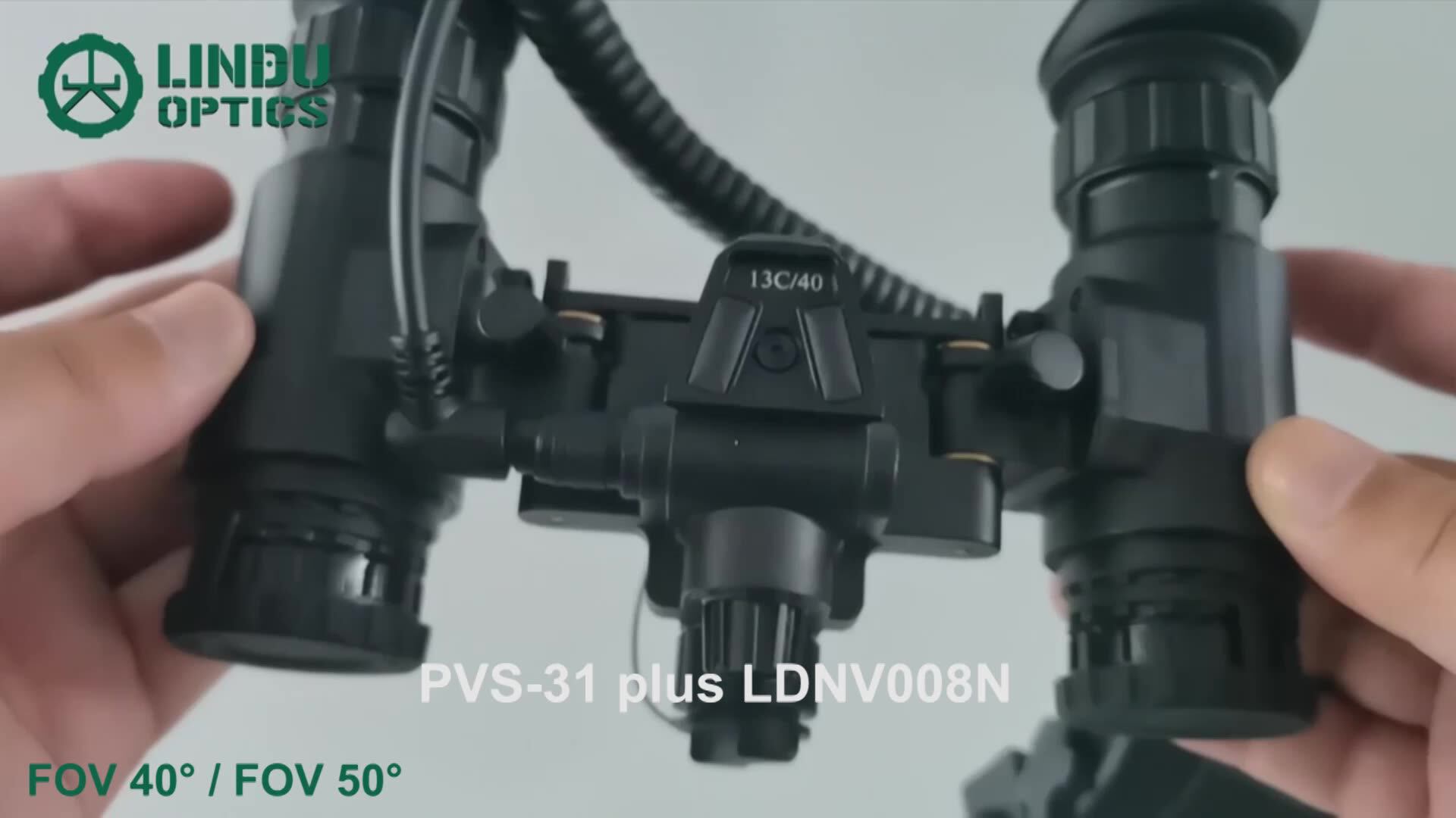 Lindu Optics Fov 50 Degree Pvs-31 Night Vision Goggles Binocular ...