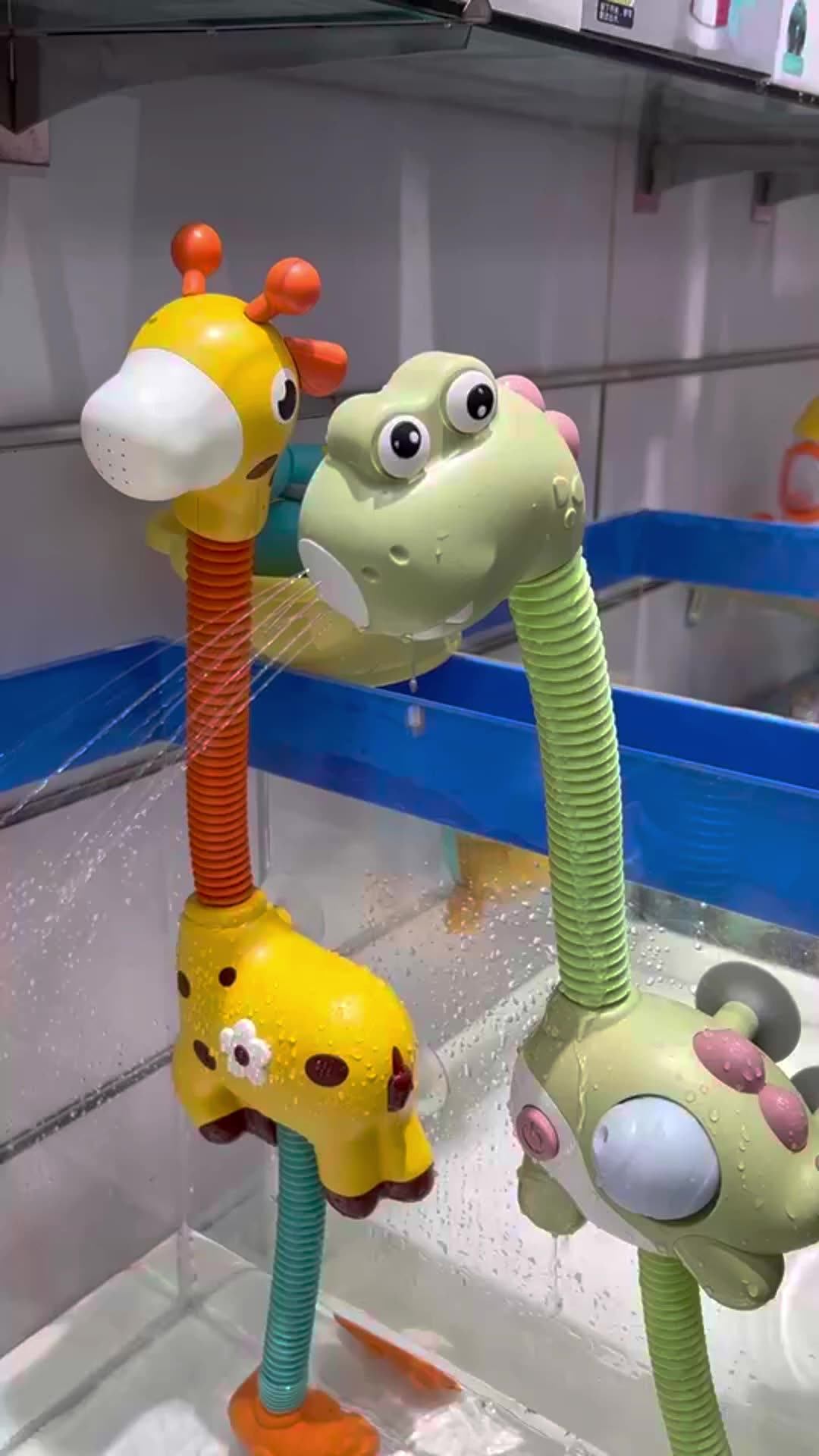 Rechargeable Dinosaur Bath Toys Kids Bathtub Water Sprinkler Toy Baby ...