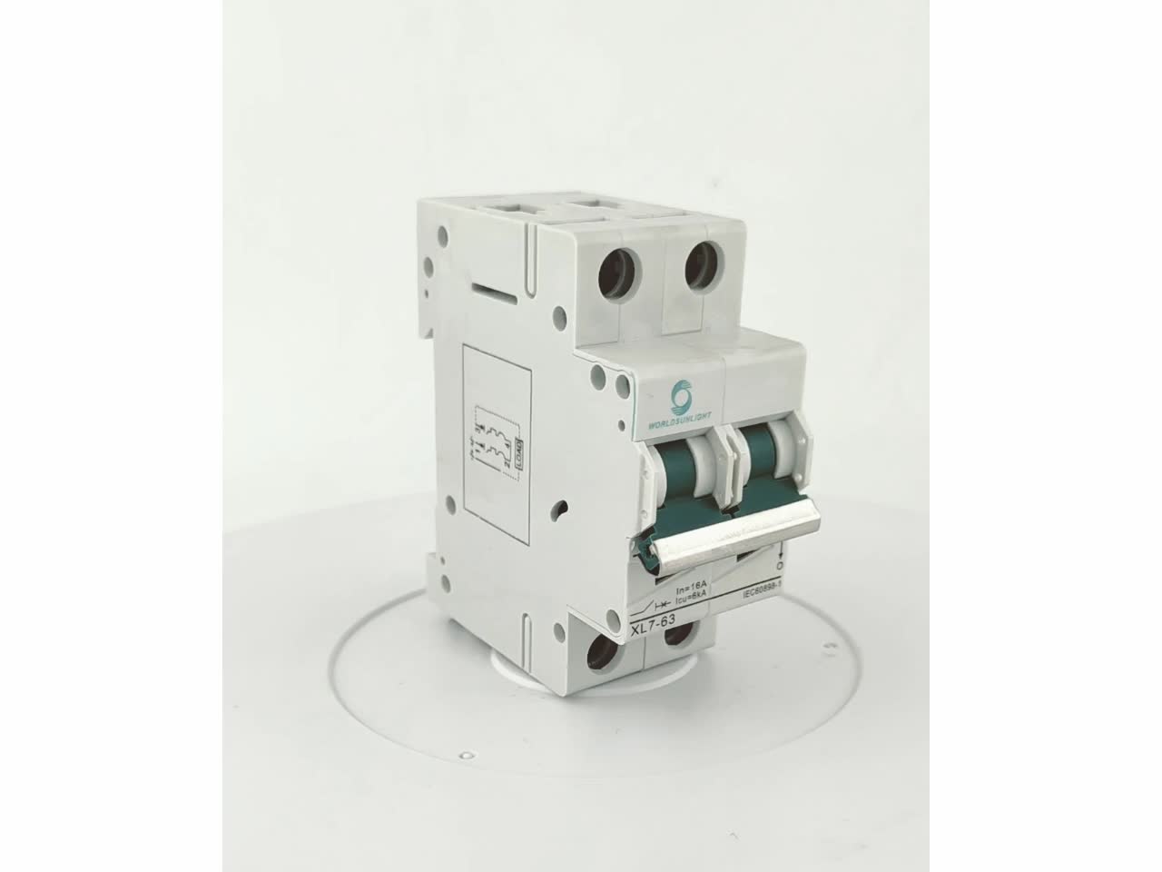 Xl7-63 Dc 500v 20a 6ka 2pole Dc Non Polarity Mini Circuit Breaker Prices Mcb - Buy 2p Dc Circuit ...