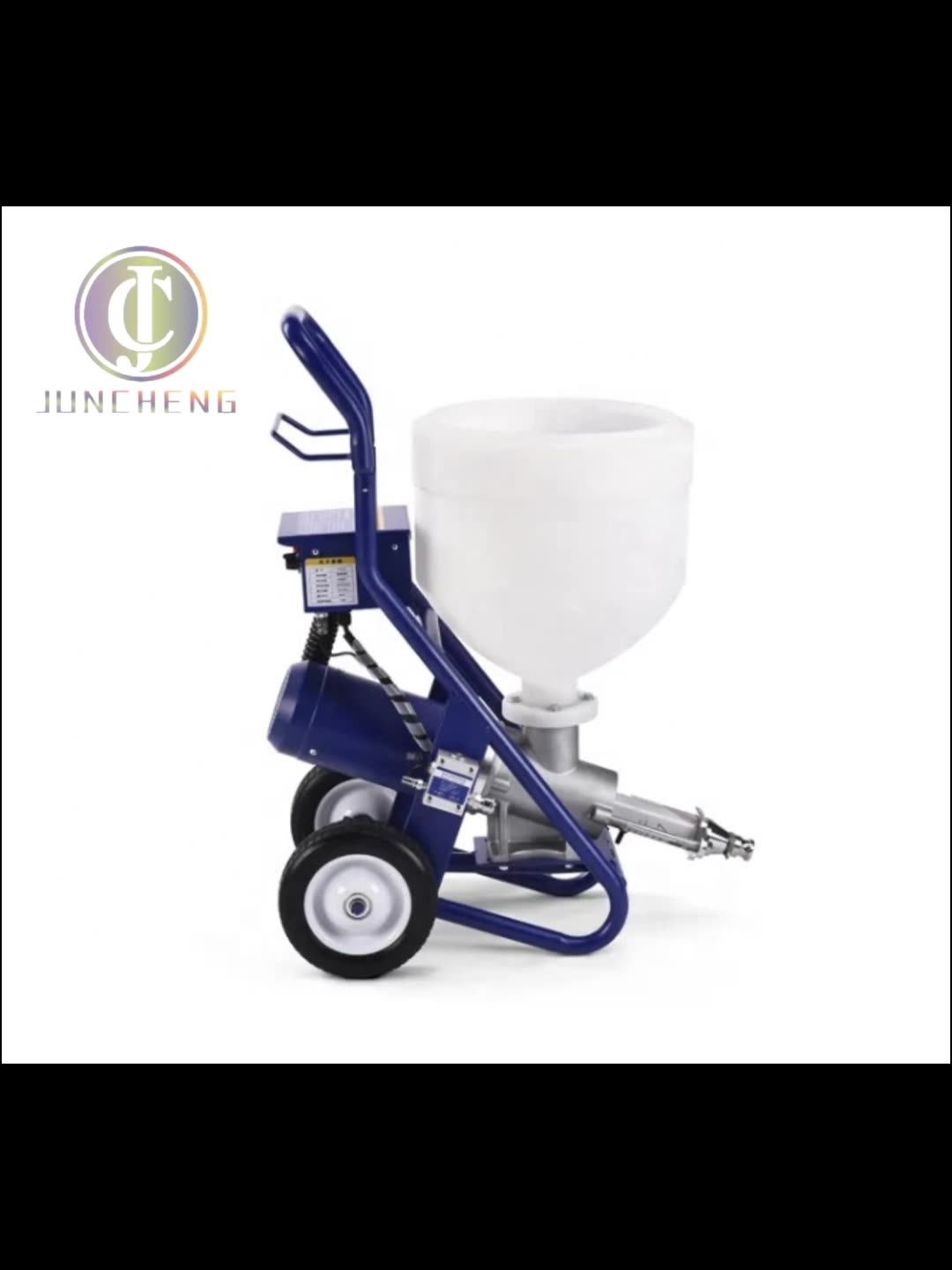 Jc-t1 Plastering Machine Texture Spray Paint New Condition With Pump ...