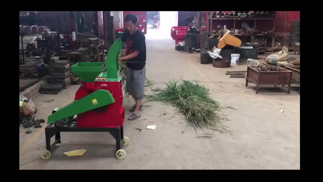 Agricultural Straw Chopper & Grinder Machine/ Hay Cutter & Crusher ...