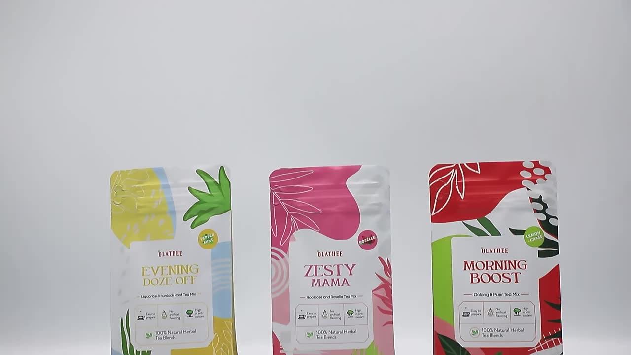 Resealable Flat Bottom Standing Up Package Aluminum Foil Silver Pouch ...