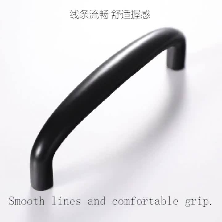 Koppalive Matte Black Drawer Pulls And Knobs Brass Kitchen Cabinet ...