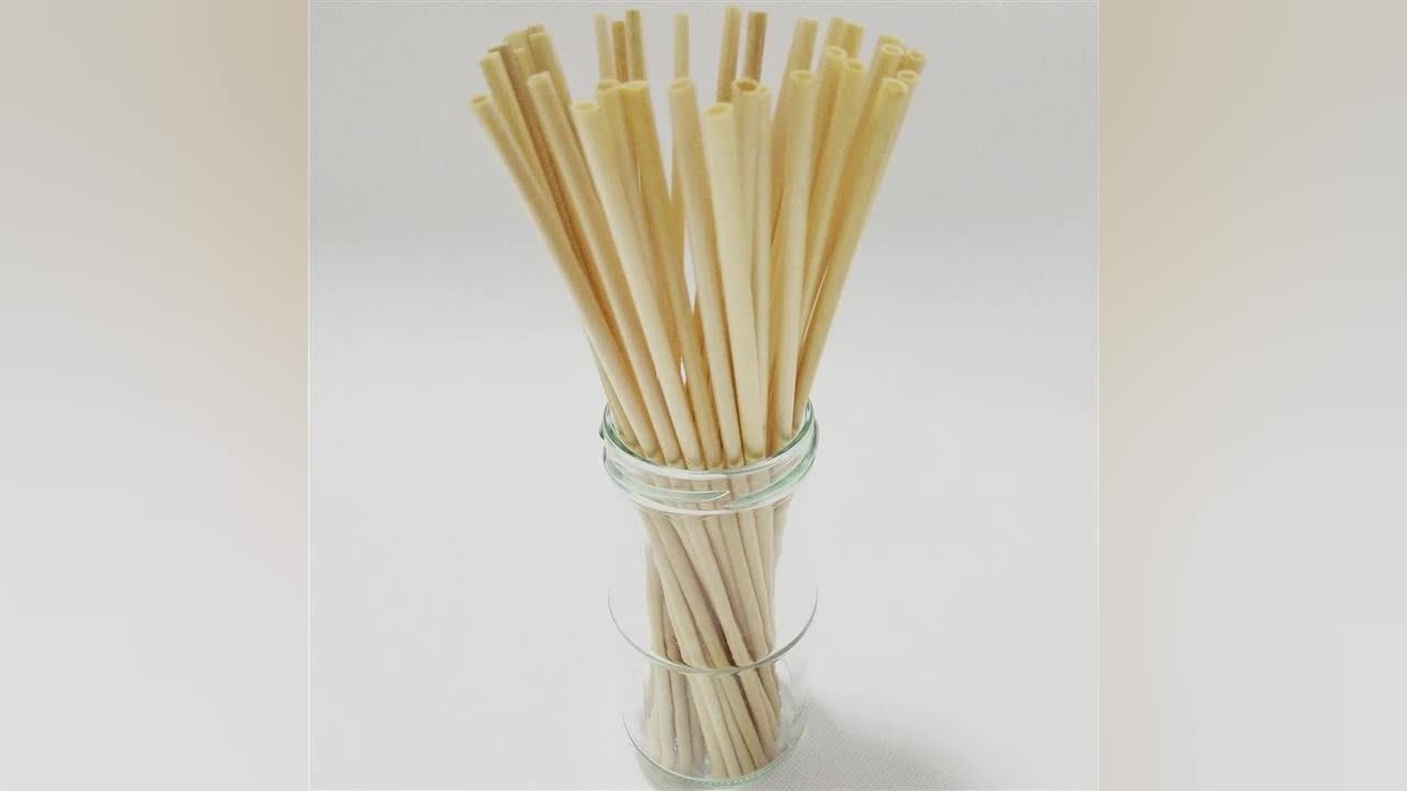 Biodegradable Eco Friendly Natural Color Not Bleaching Wheat Drinking ...