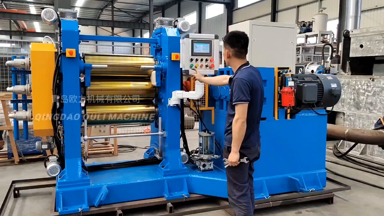 High Performance 2,3,4 Roll Rubber Calendermachine,Calendering Roll ...