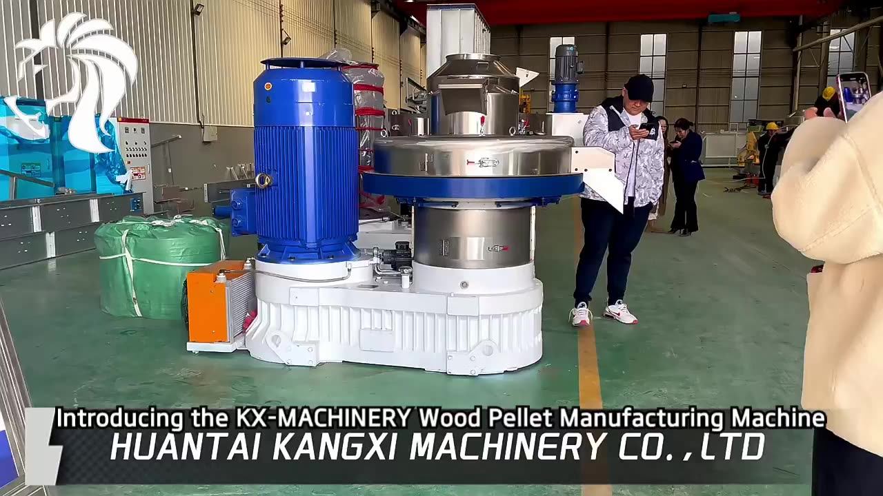 China Commercial Solid Wood Pellet Mill Machine For New Efficient Farm ...
