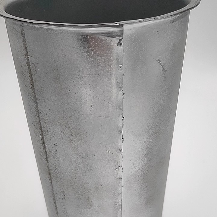 Galvanized Steel Round Air Duct Quick Fit Round Ducting Straight Duct ...