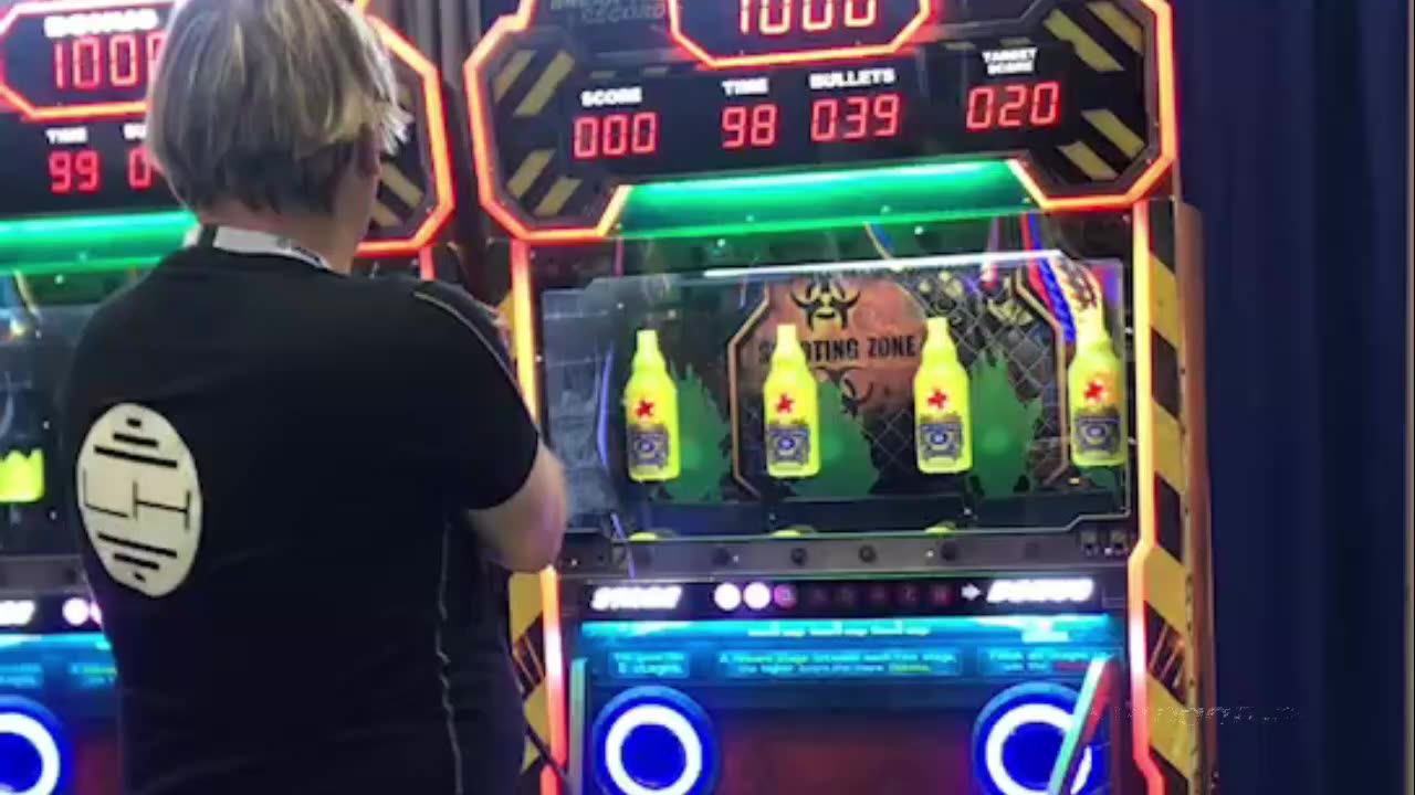 Hotselling Amusement Arcade Coin Operated Fast Gunman Shooting Video ...