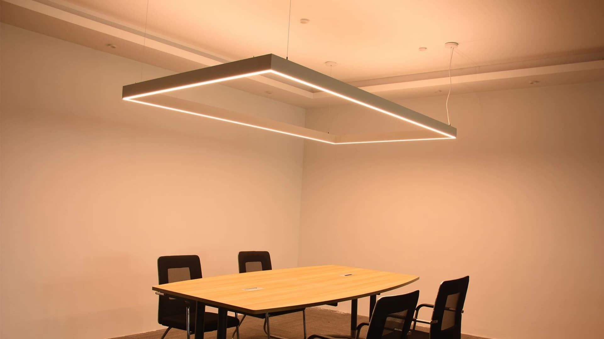 High Lumen Indoor Lighting 5ft 50w 4000k Led Linear Pendant Light ...