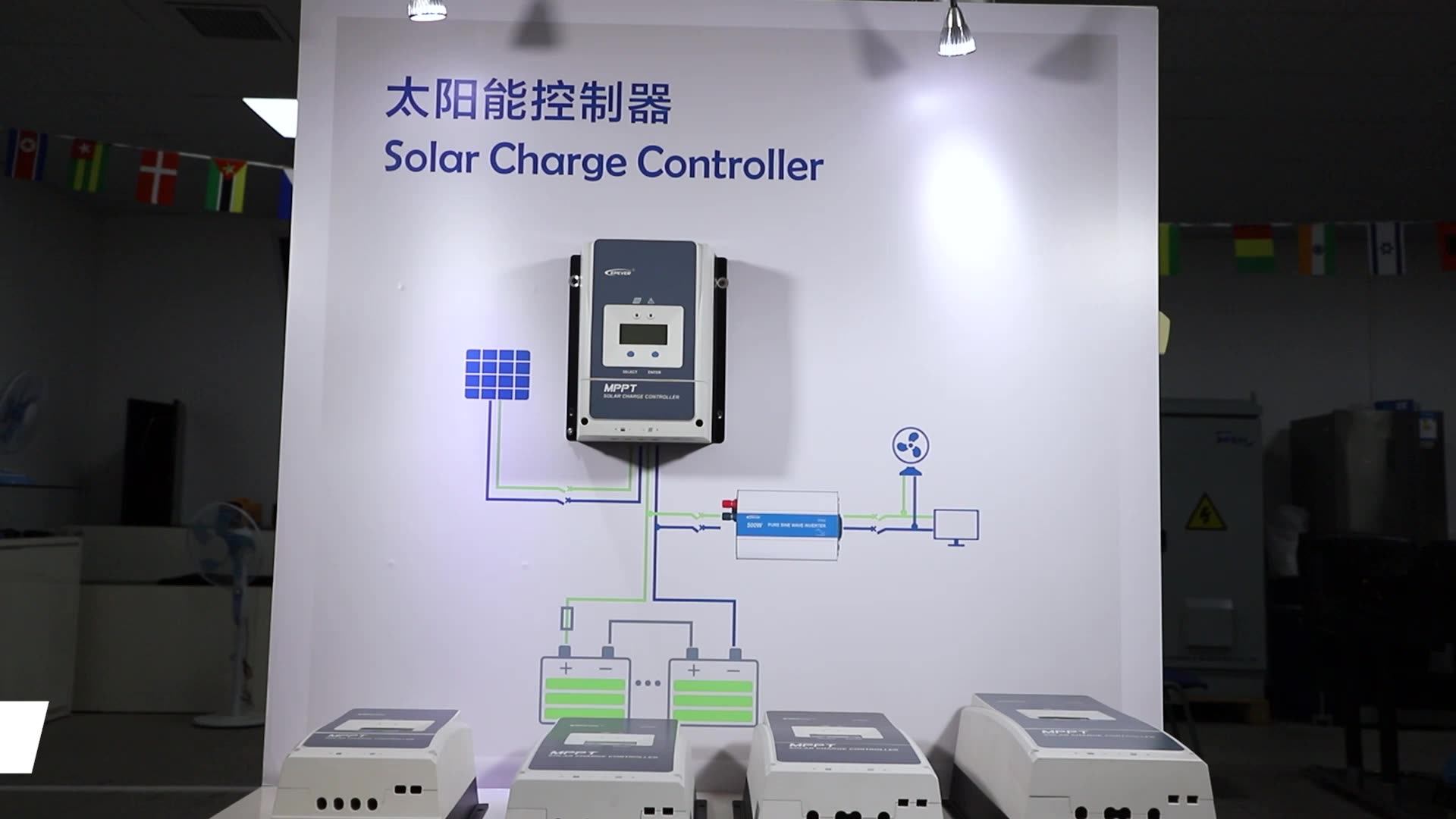 Epever Mppt Solar Charge Controller 12 24 36 48v 50 60 80 100a - Buy ...